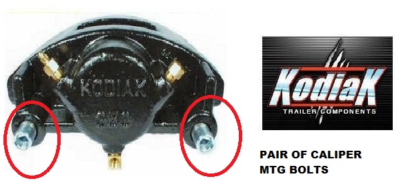 SS CALIPER MOUNTING BOLT, KODIAK 3.5K-8K (M11x1.5)